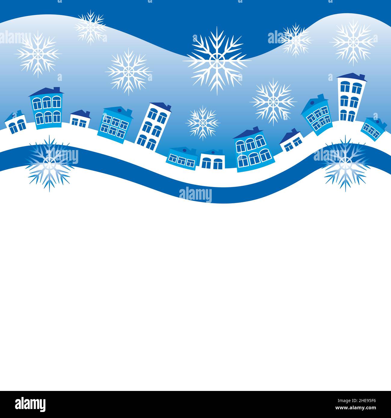 An illustration on a square background, a website cap, a postcard or a ...