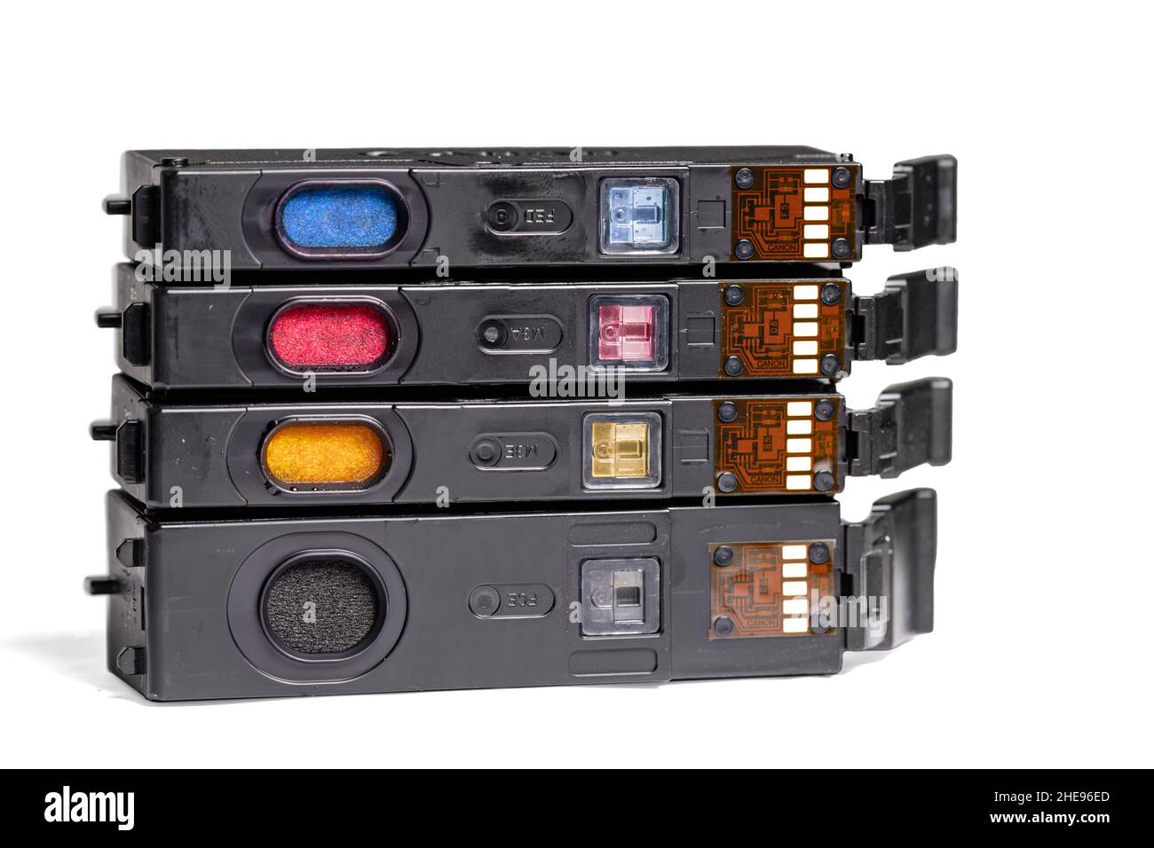 Printer ink chips Cut Out Stock Images & Pictures - Alamy