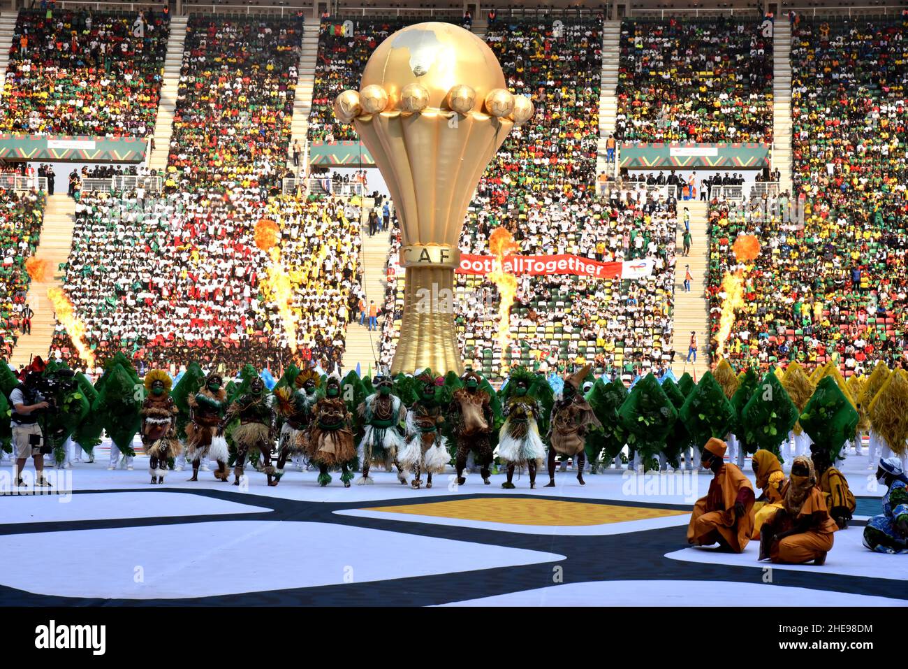 Yaounde. 9th Jan, 2022. Photo taken on Jan. 9, 2022 shows a general ...