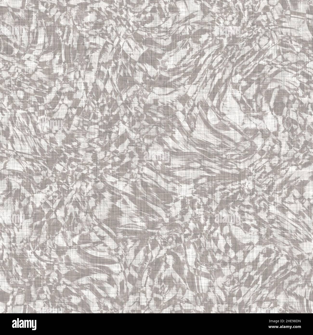 Seamless french neutral greige mottled farmhouse linen effect ...