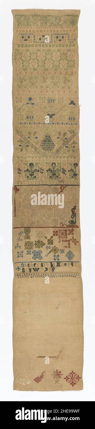 Sampler (England), 17th century Stock Photo - Alamy