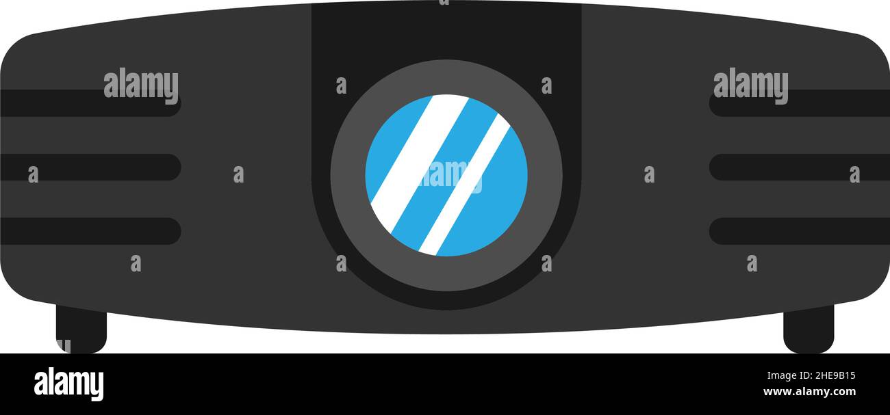 LCD Projector icon design template vector isolated Stock Vector Image ...