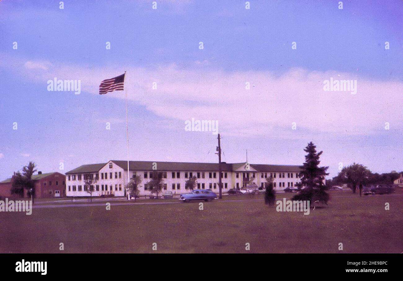 Sampson Air Force Base - Base Headquarters Stock Photo - Alamy