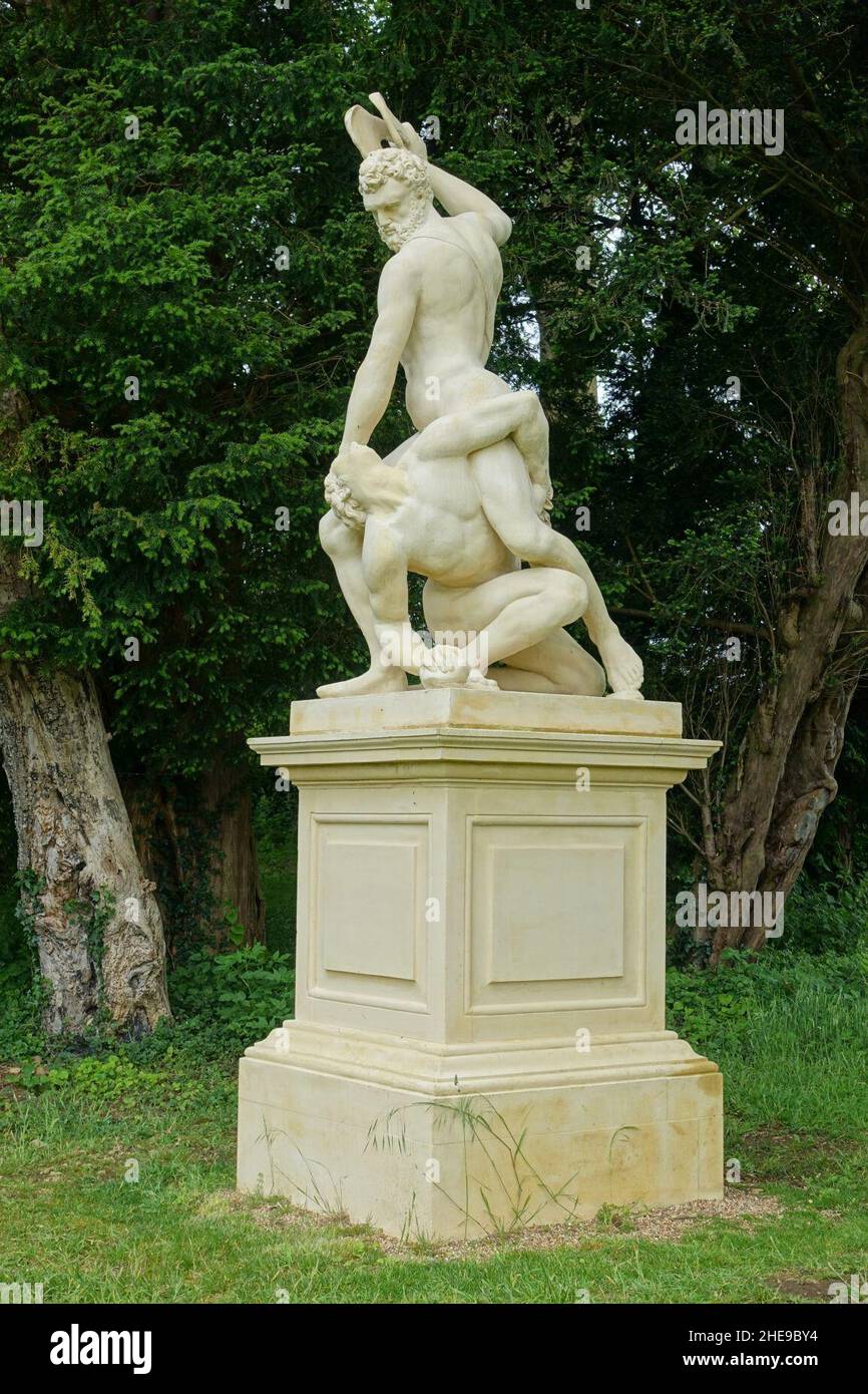 Samson and the Philistine - Stowe Gardens - Buckinghamshire, England ...