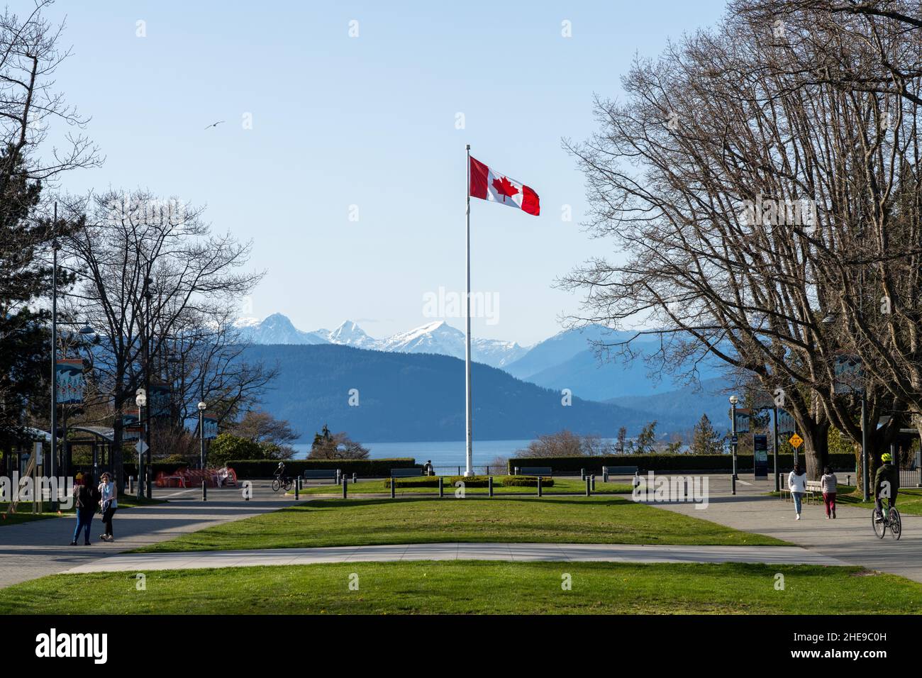 Ubc flag pole hi-res stock photography and images - Alamy