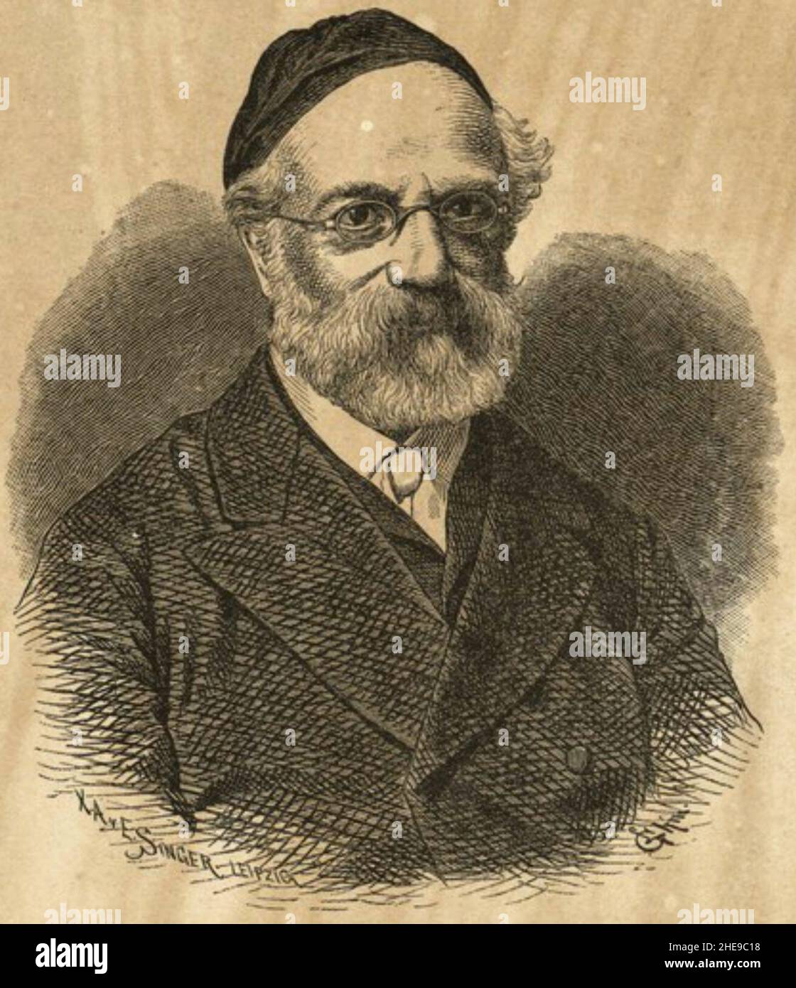 Samson Raphael Hirsch. E. Singer (Xylographische Anstalt) (FL12173338 ...