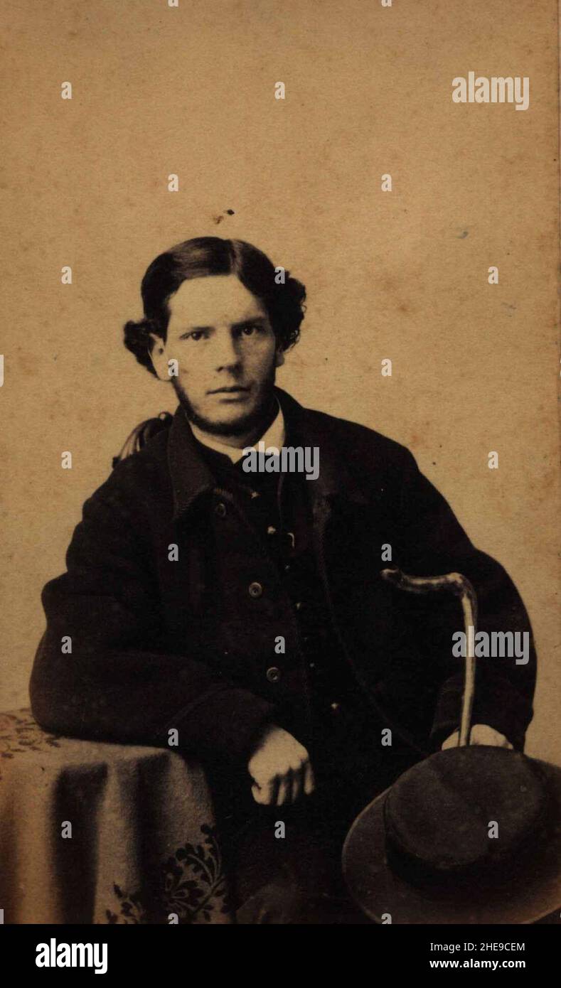 Samuel Chapman Armstrong, photograph by R. S. de Lamater Stock Photo ...