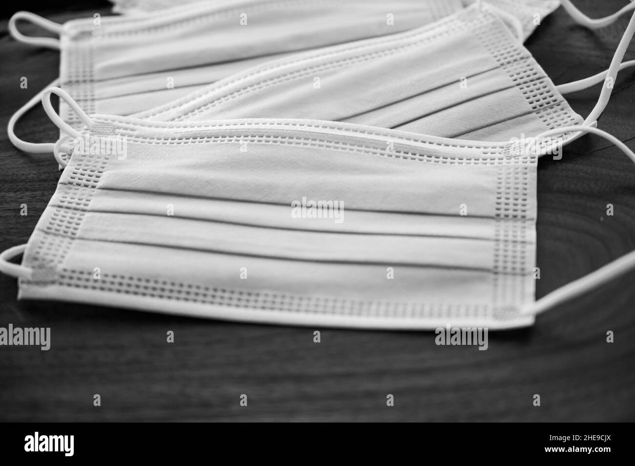 Covid19 face masks Black and White Stock Photos & Images - Alamy