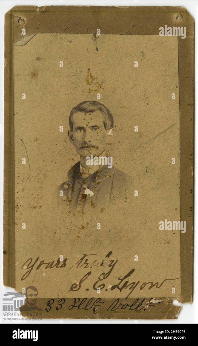 Samuel E. Lyon Stock Photo - Alamy