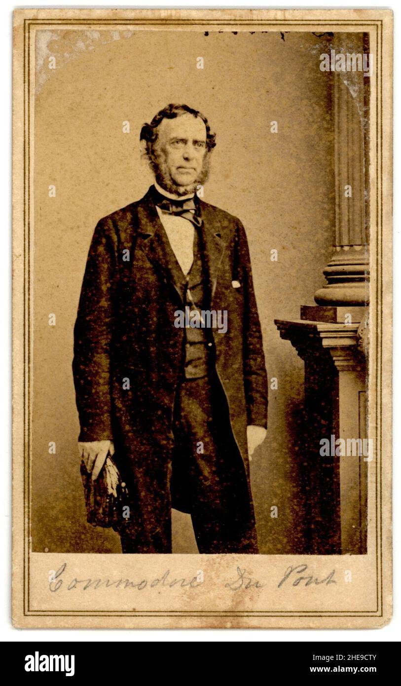 Samuel Francis Du Pont, c. 1861-1865 Stock Photo - Alamy