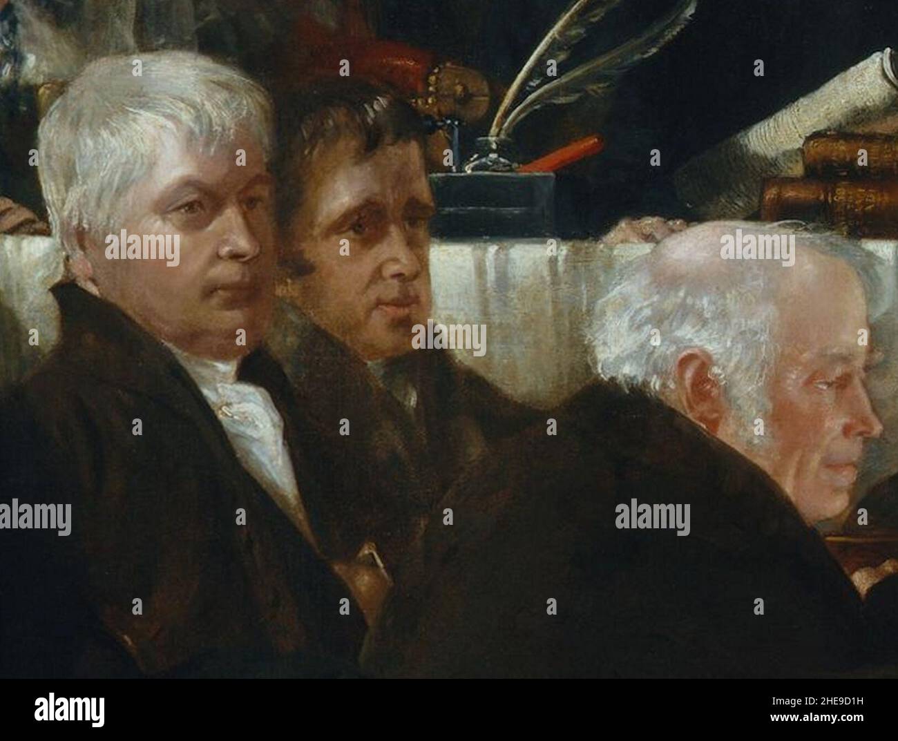 Samuel Gurney Josiah Forster William Allen Stock Photo - Alamy