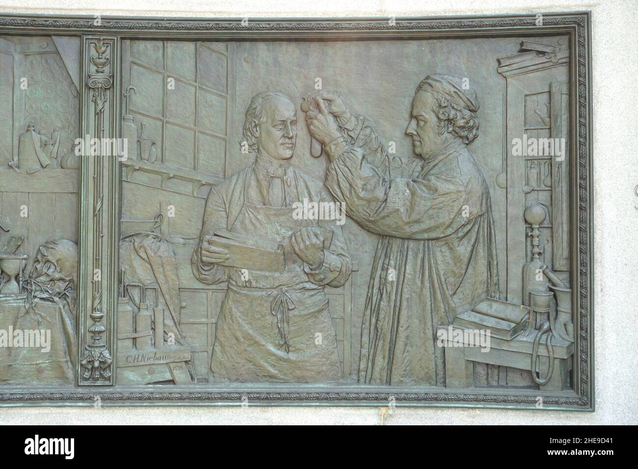 Memorial hahnemann hi-res stock photography and images - Alamy
