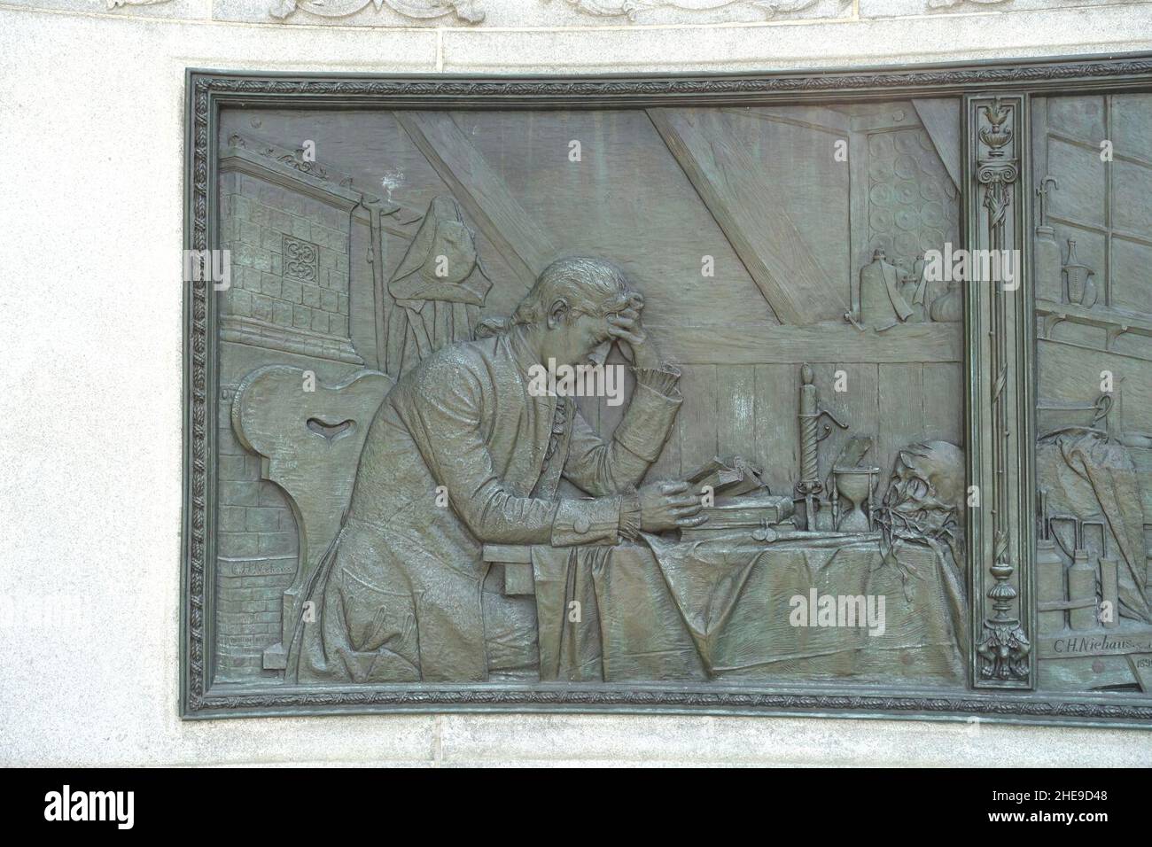 Samuel Hahnemann Memorial - Washington, DC Stock Photo - Alamy
