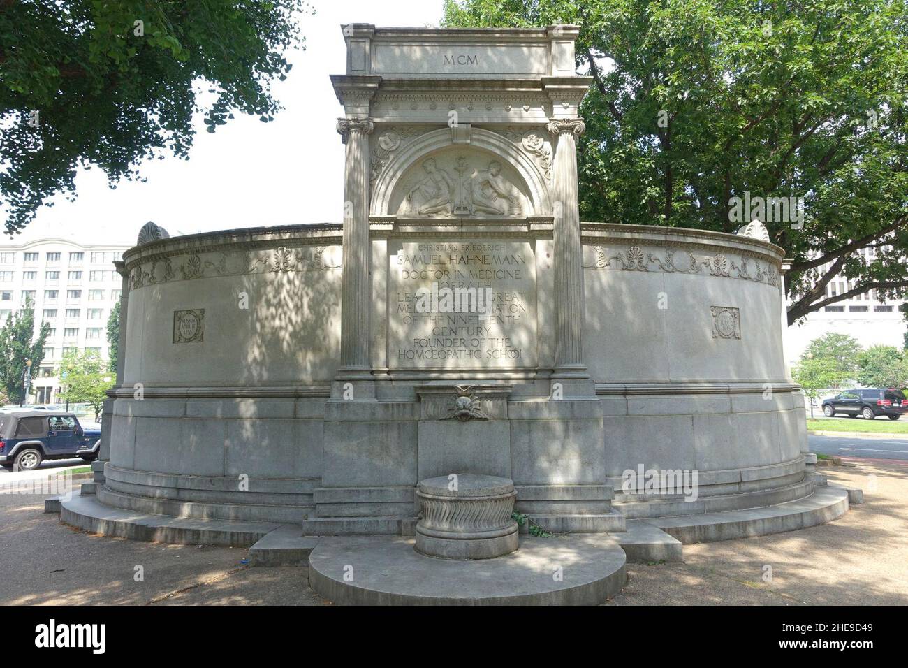 Samuel Hahnemann Memorial - Washington, DC Stock Photo - Alamy