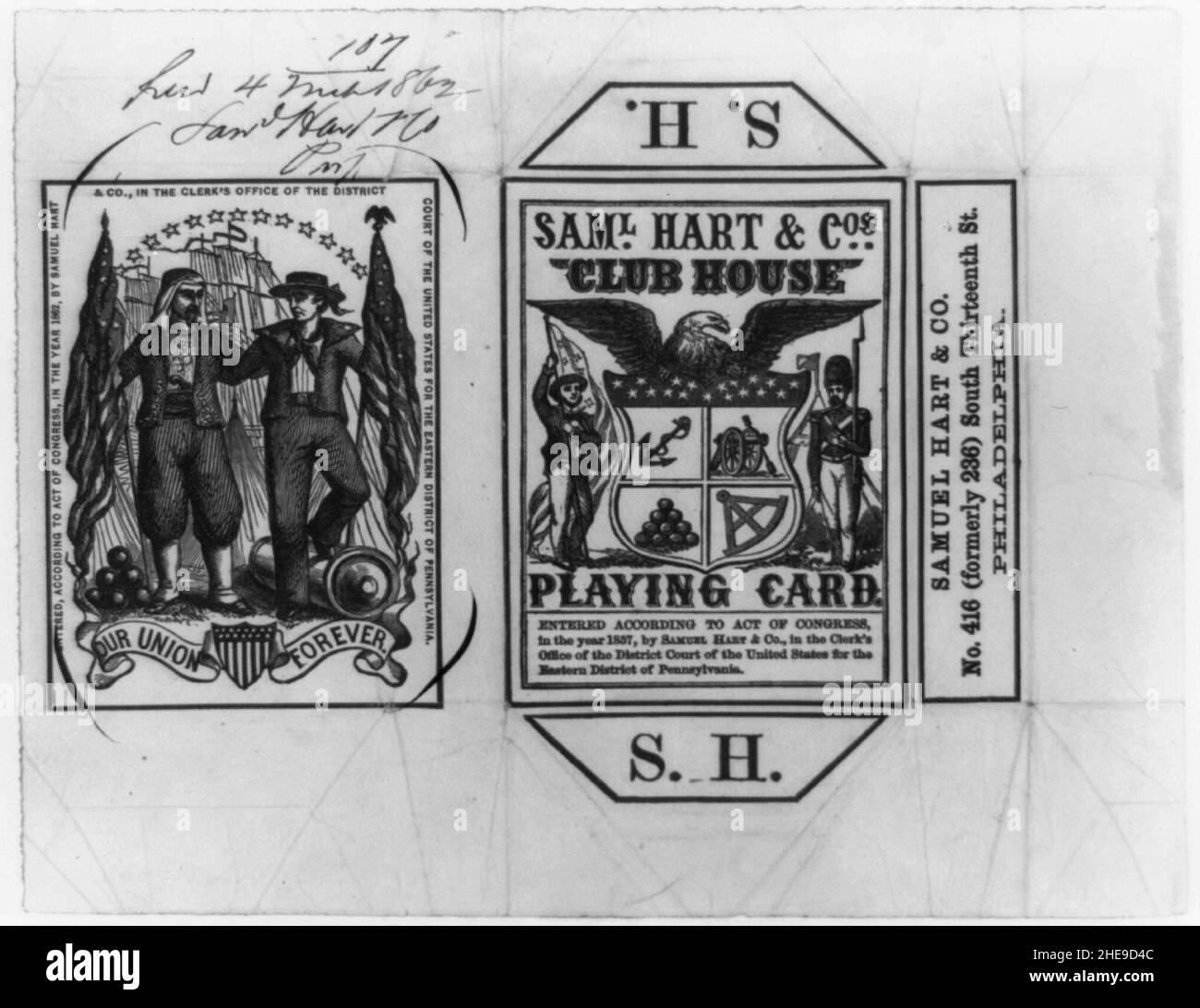 Card playing historic Black and White Stock Photos & Images - Alamy