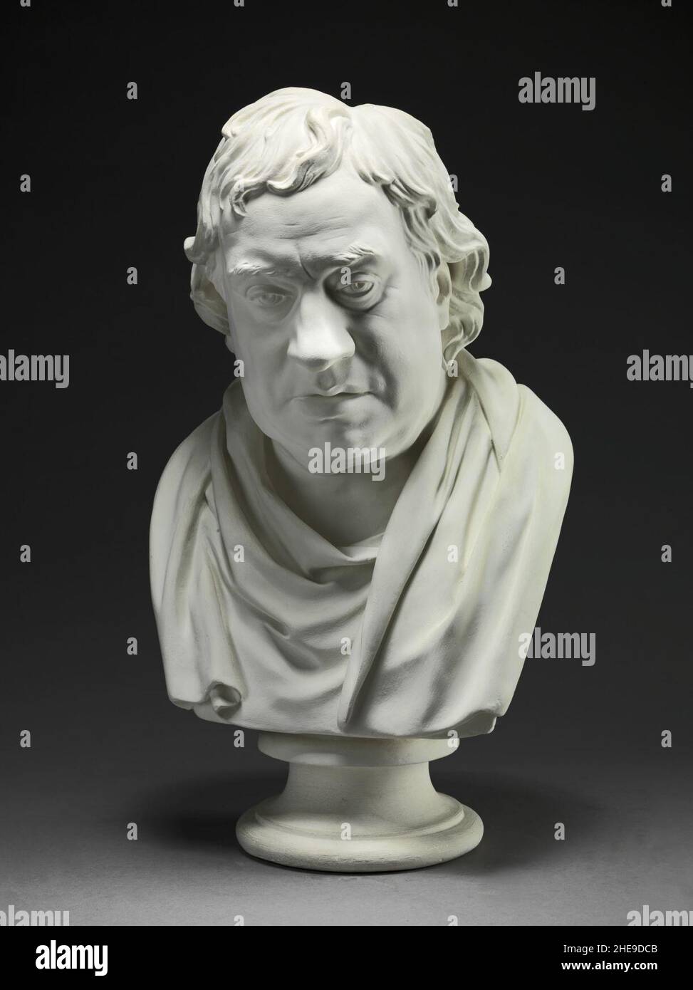 Samuel Johnson by Joseph Nollekens 1777 Stock Photo - Alamy