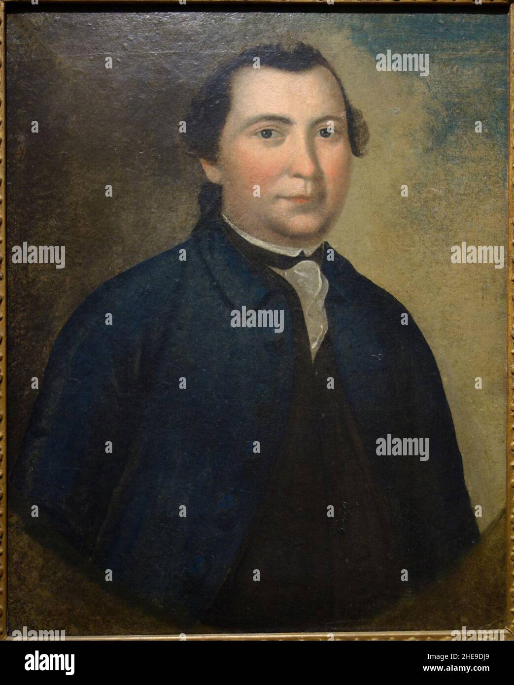 Samuel Moody by Joseph Badger, c. 1758 Stock Photo - Alamy