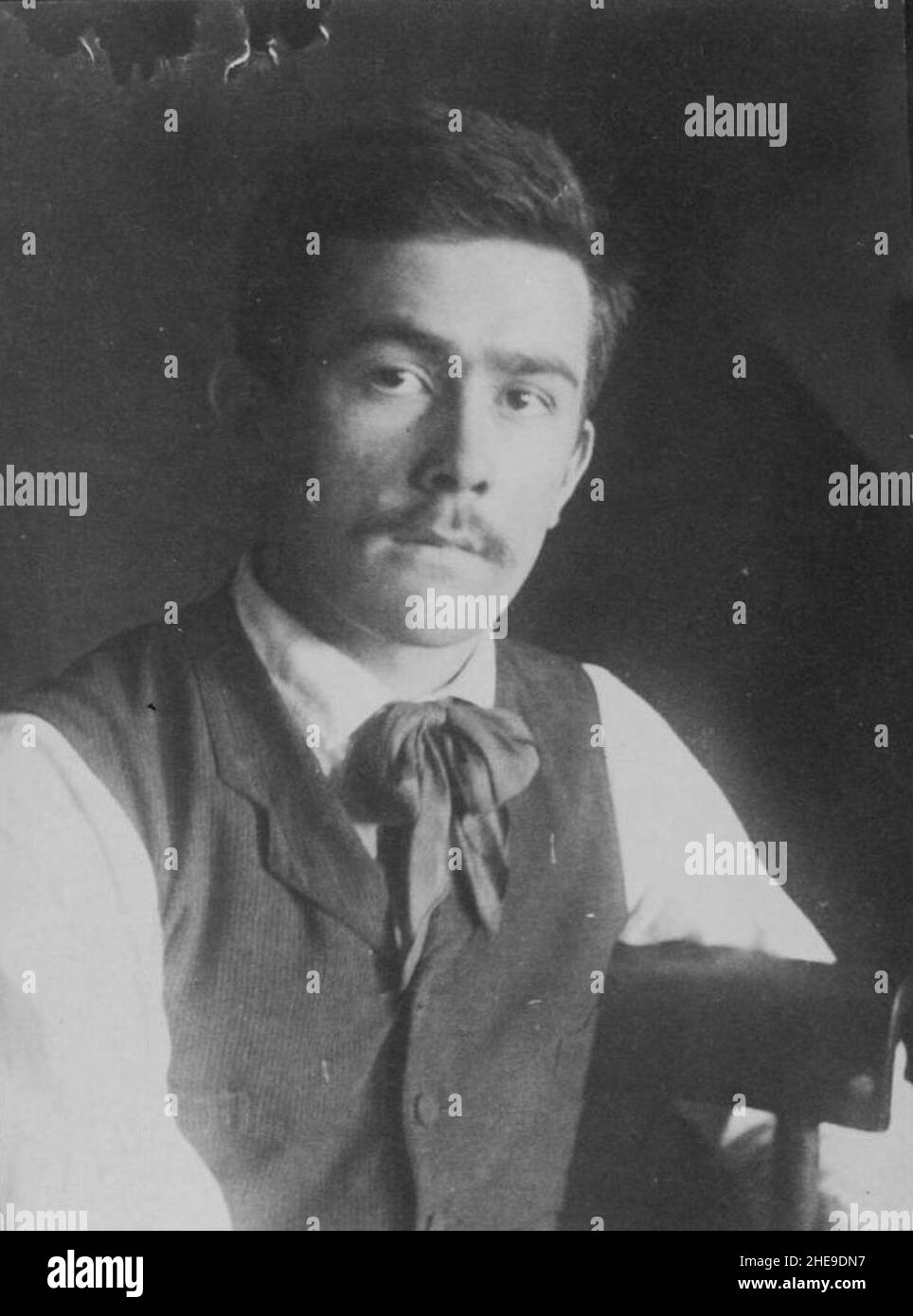 Samuel Murray circa 1890 (cropped Stock Photo - Alamy