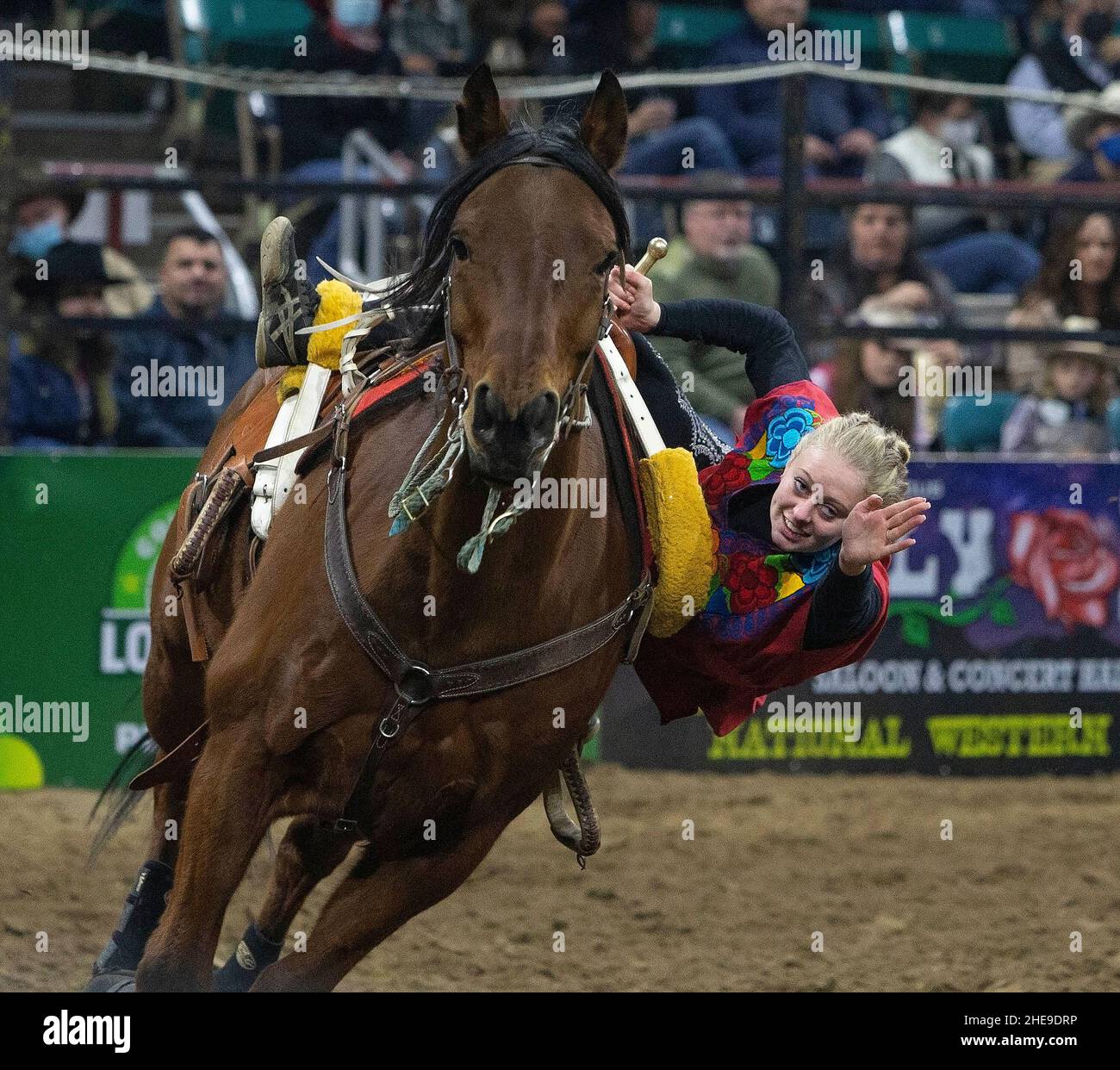Denver, Colorado, USA. 9th Jan, 2022. The popular Westernaires Trick ...
