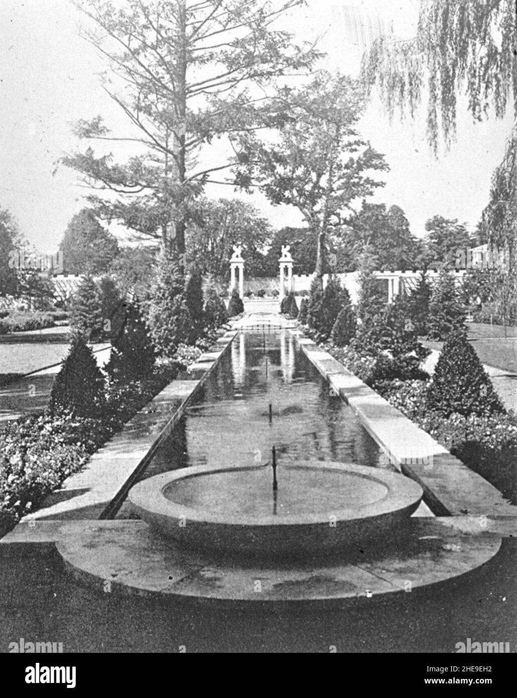 Samuel Untermyer Gardens Stock Photo - Alamy