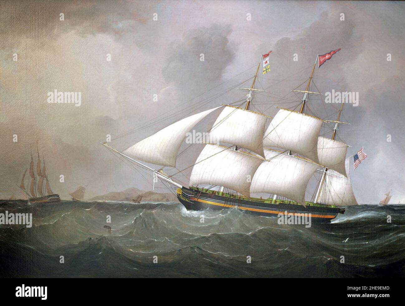 American packet hi-res stock photography and images - Alamy