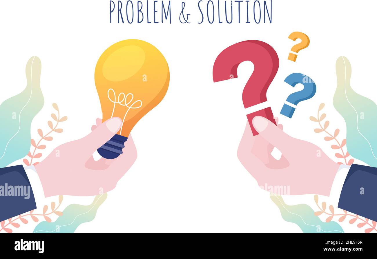 Problem and Solution in Business Solving to Look Ideas with the Concept ...