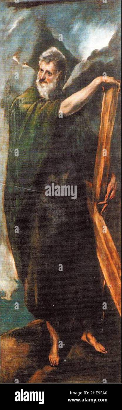San Andrés, de El Greco. (Real Monasterio de Santa María de Guadalupe ...