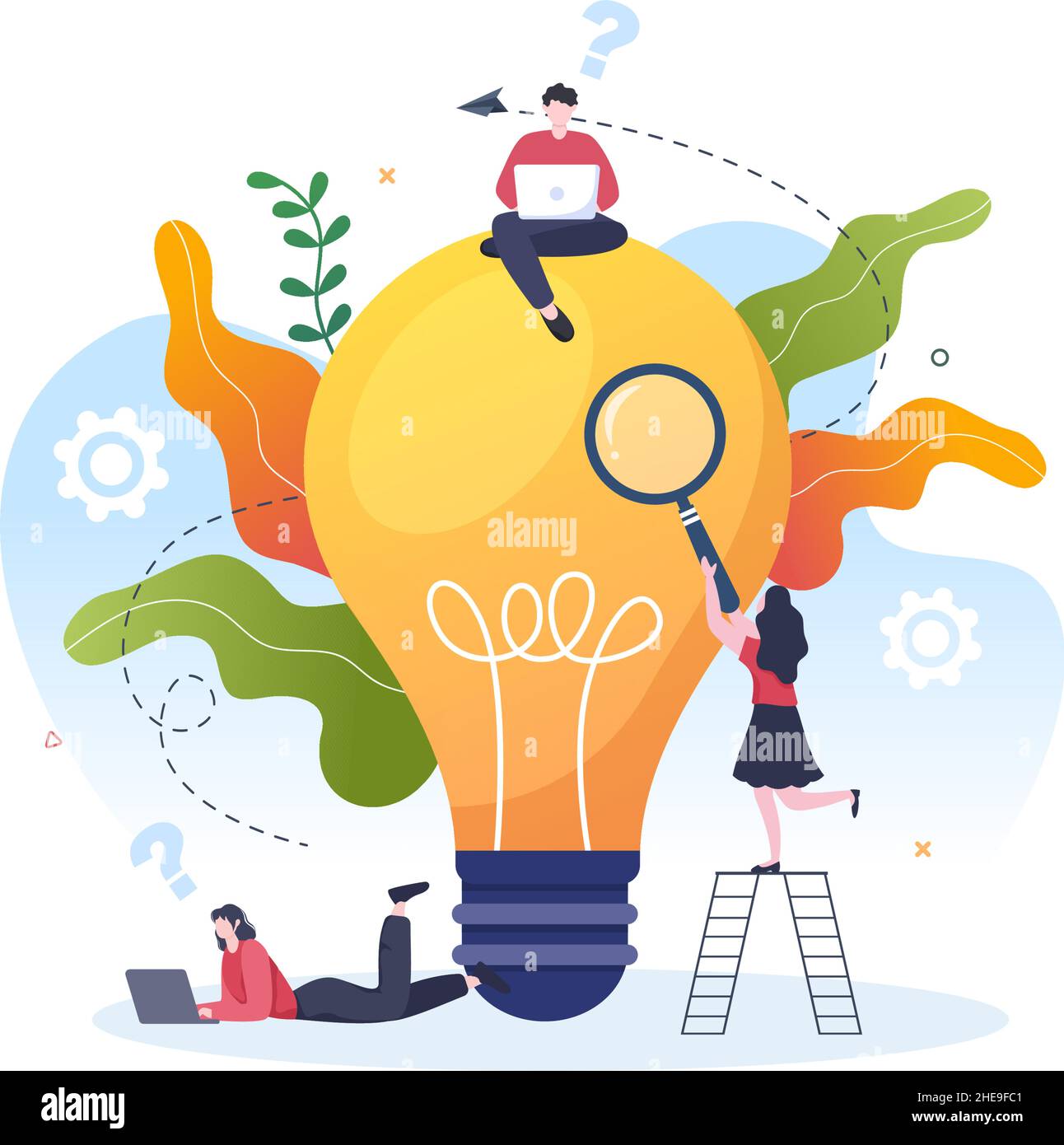 Problem and Solution in Business Solving to Look Ideas with the Concept ...