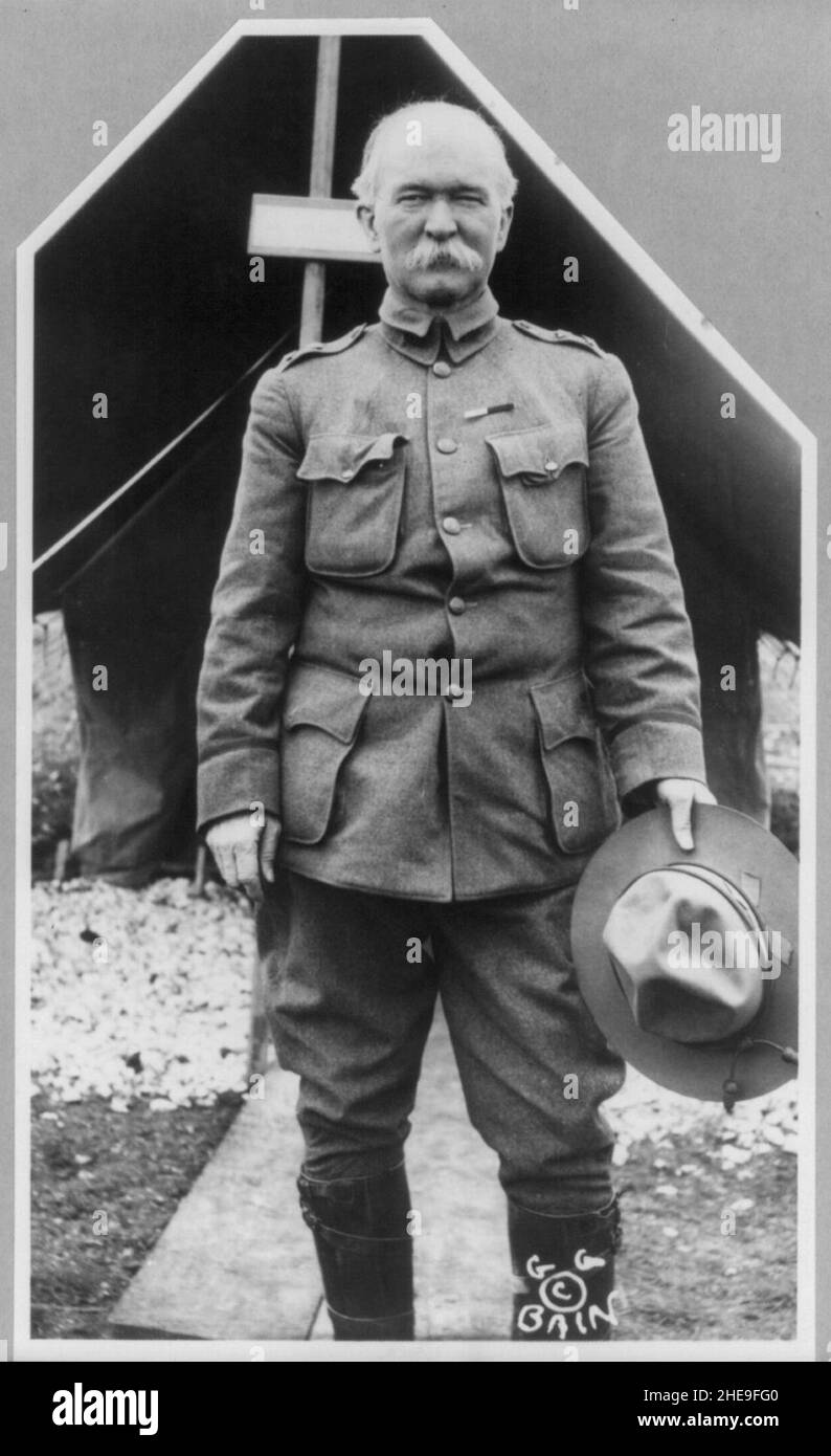 San Antonio, Texas. Feb. 26, 1913. Gen. Carter, U.S.A Stock Photo - Alamy