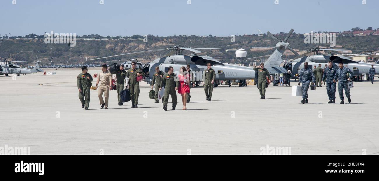 San Diego homecoming 150416 Stock Photo - Alamy