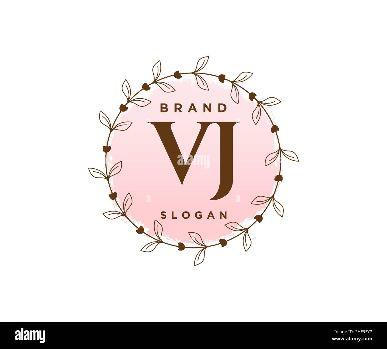 Vj element Stock Vector Images - Alamy