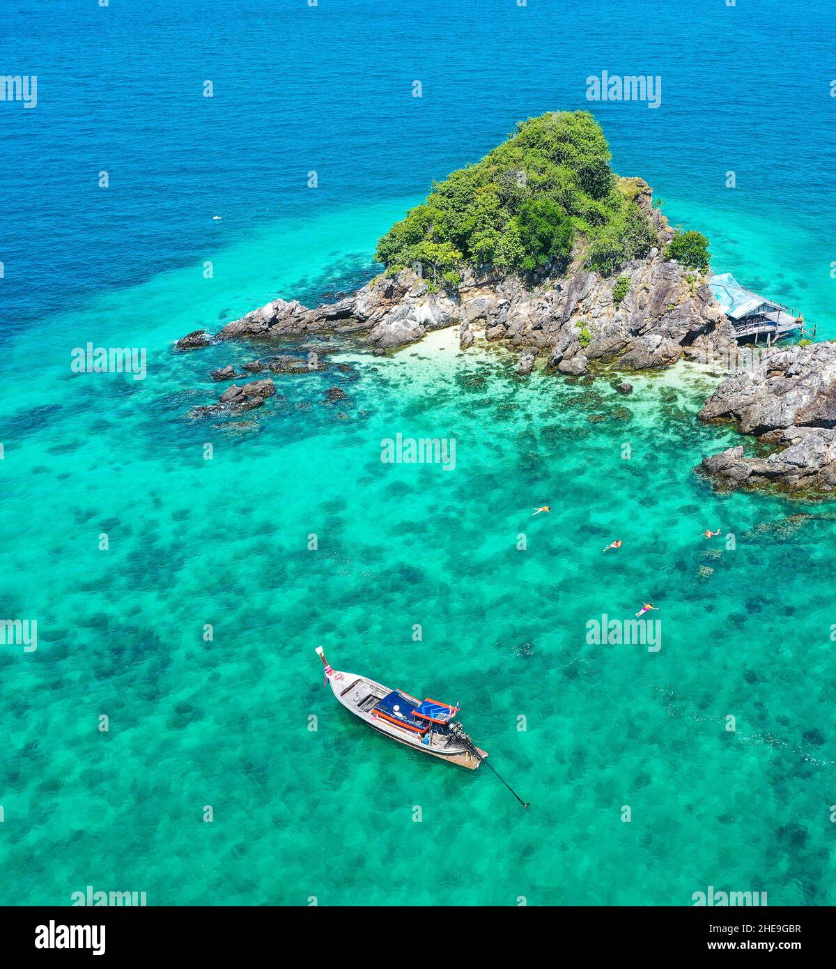 Aerial view koh khai nuai hi-res stock photography and images - Alamy