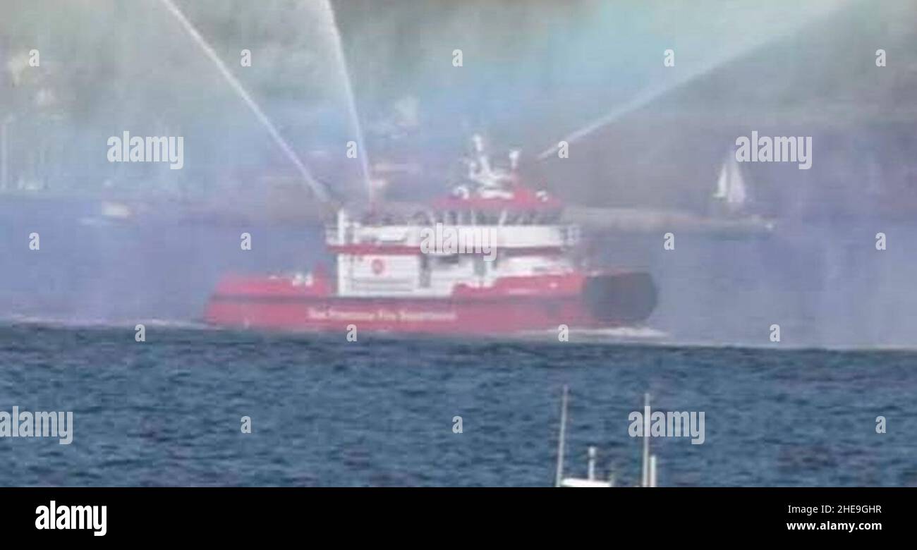 New fireboat hi-res stock photography and images - Alamy
