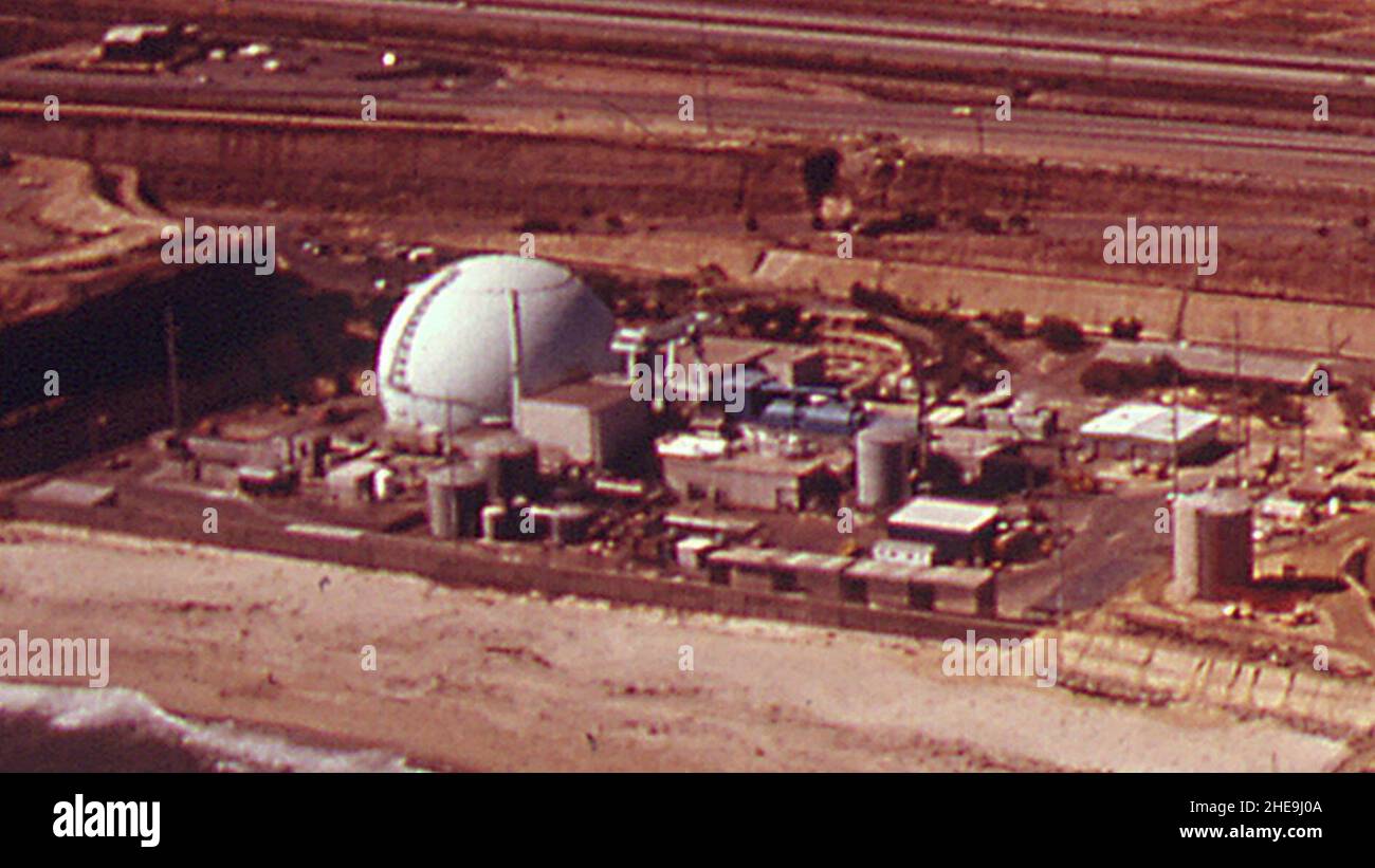 San Onofre Nuclear Generating Station, 1975 Stock Photo - Alamy