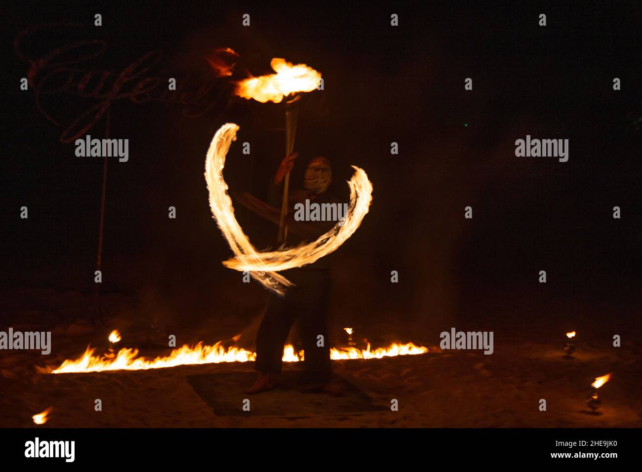 Fire dance phuket hi-res stock photography and images - Alamy