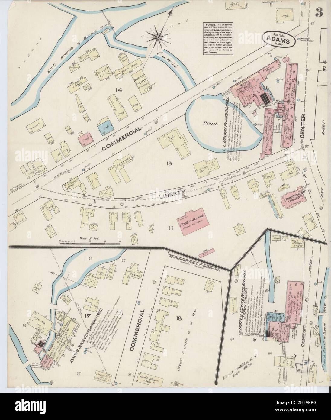 Map of adams hi-res stock photography and images - Alamy