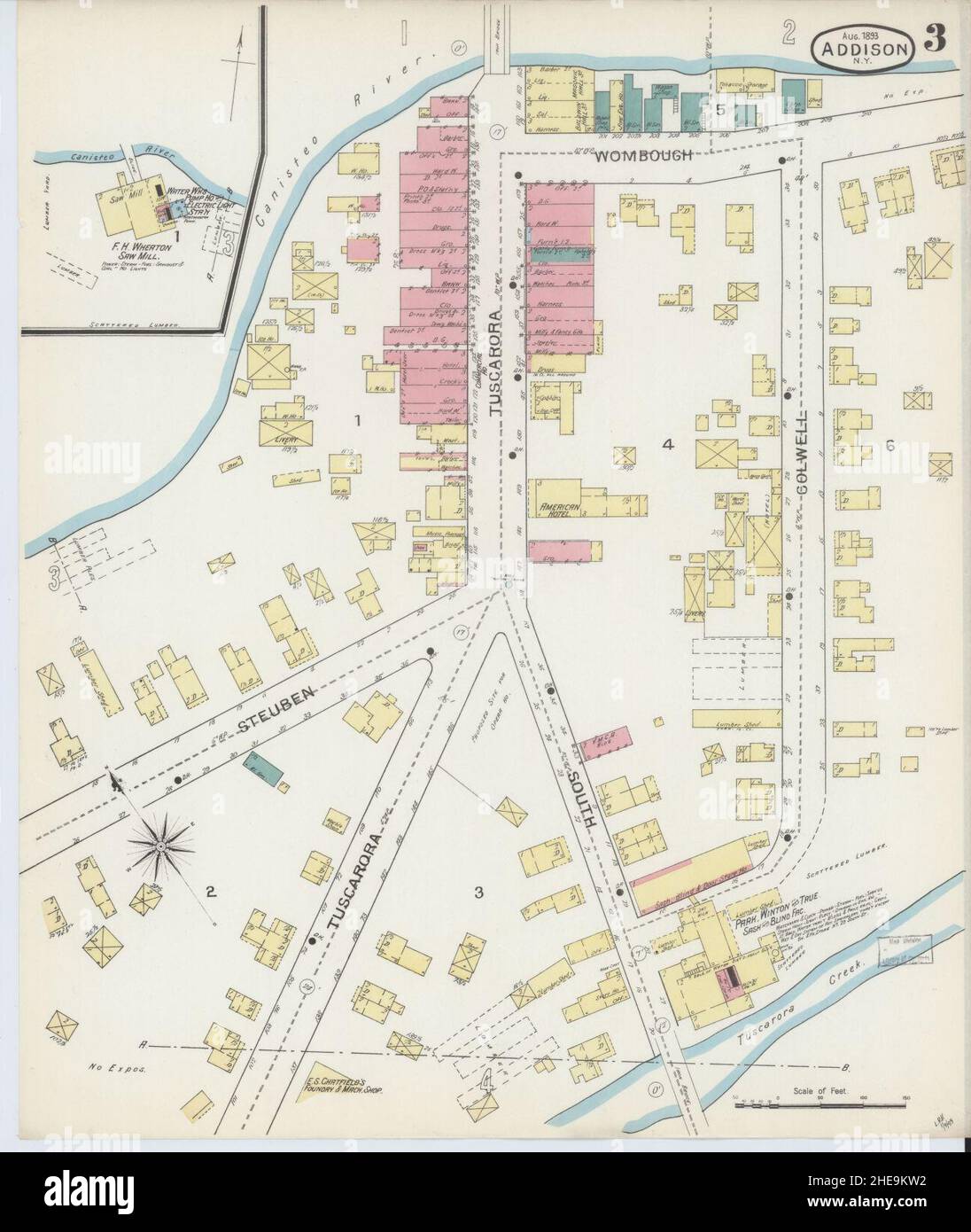 Map of addison hi-res stock photography and images - Alamy