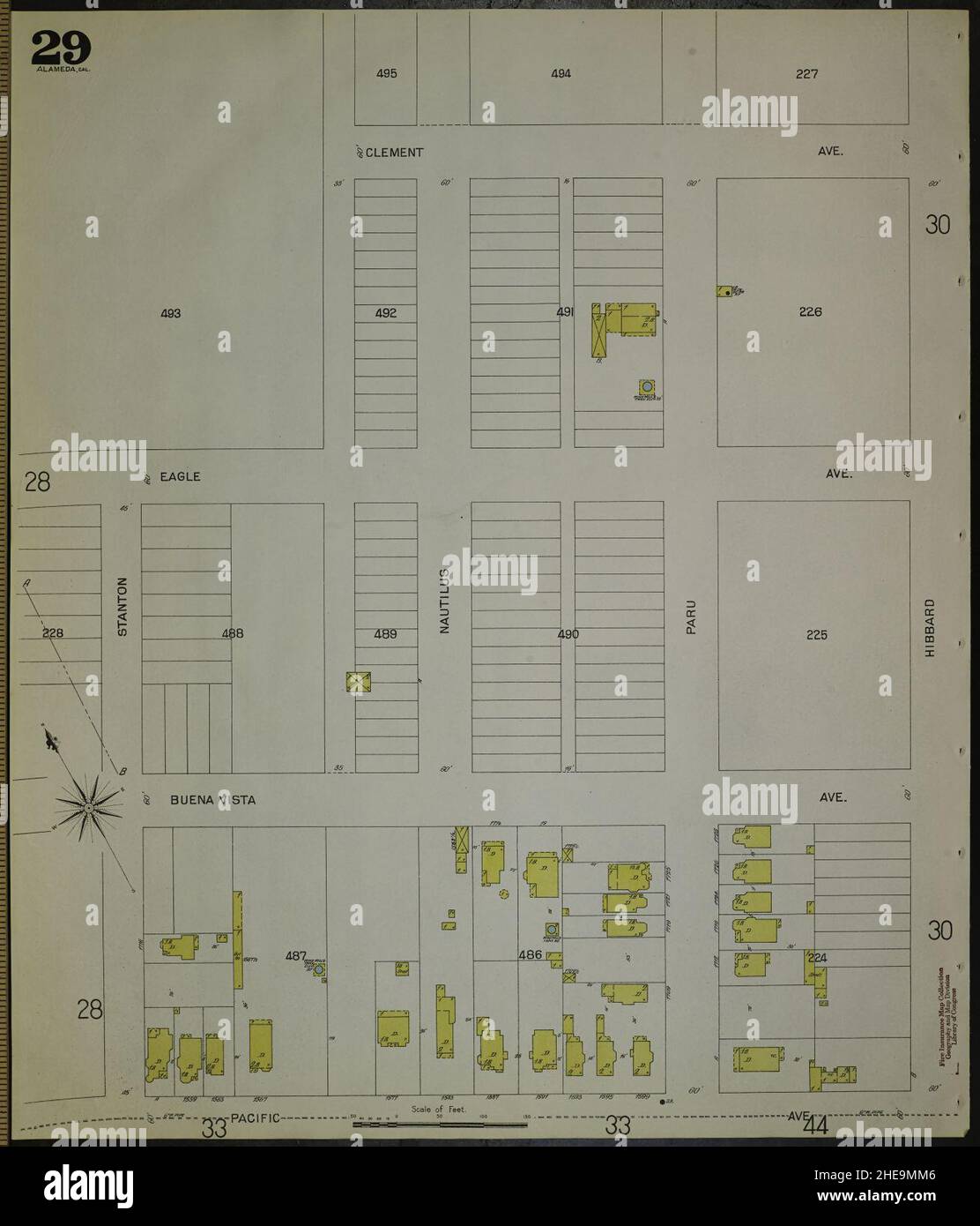 Map of alameda hi-res stock photography and images - Alamy