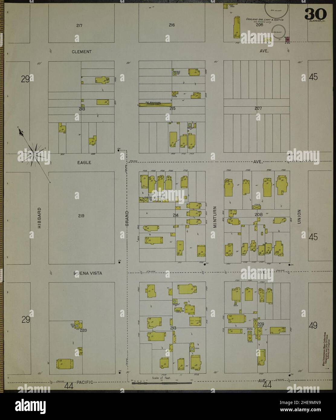 Map of alameda hi-res stock photography and images - Alamy