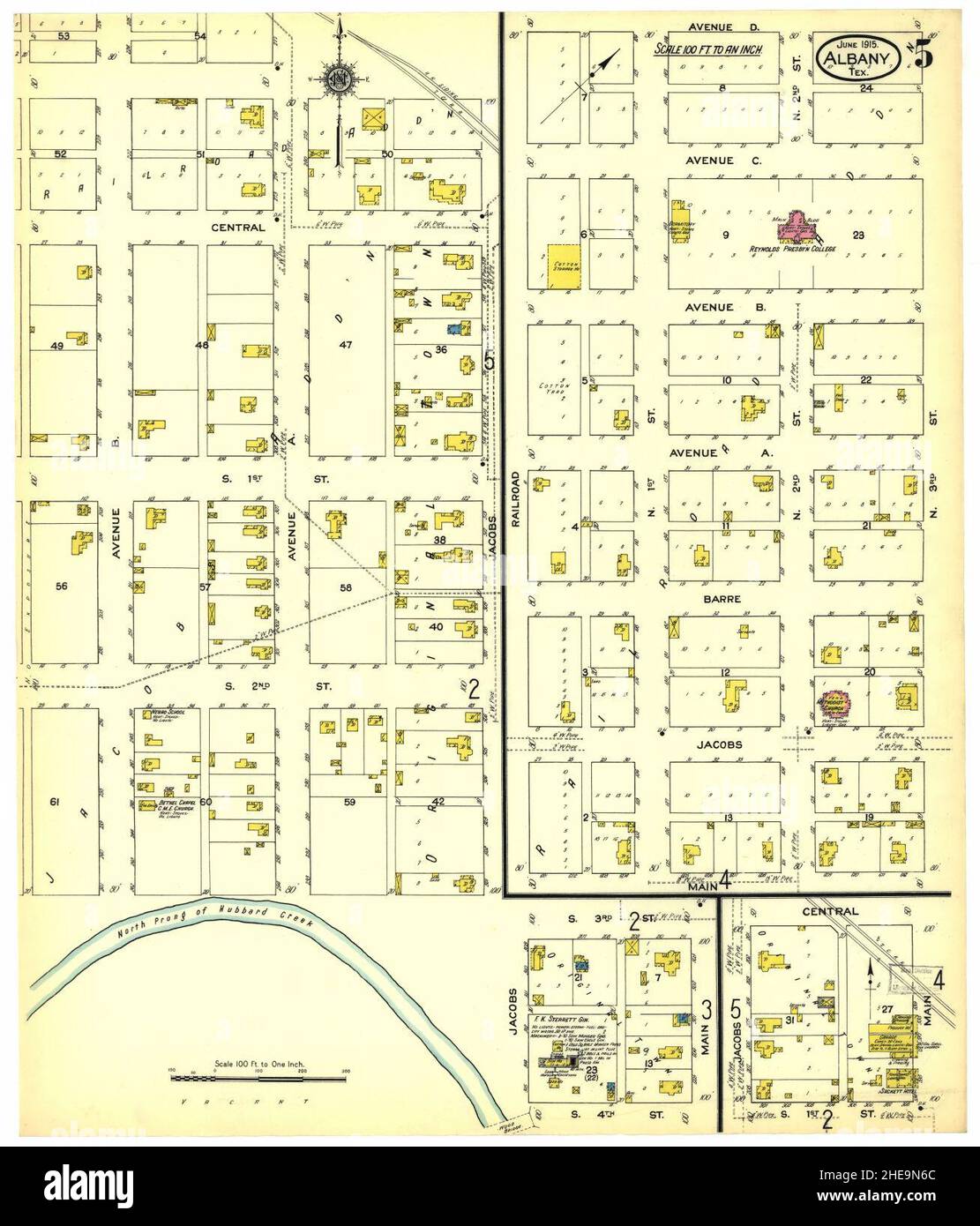 Vintage albany map Cut Out Stock Images & Pictures - Alamy