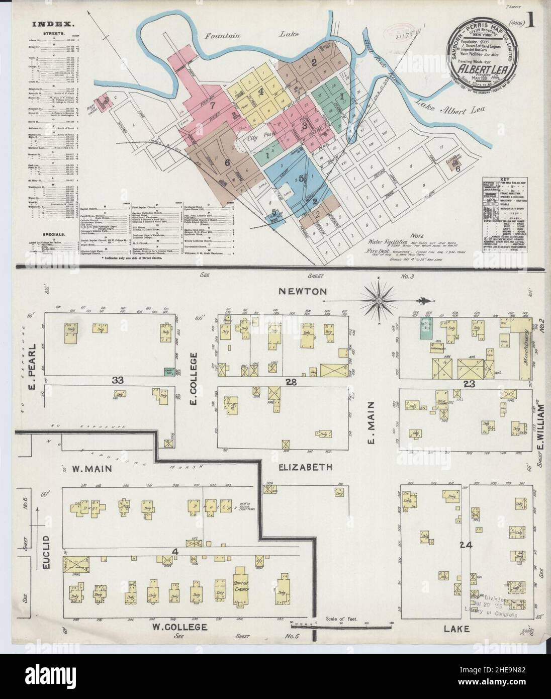 Lea county map hi-res stock photography and images - Alamy