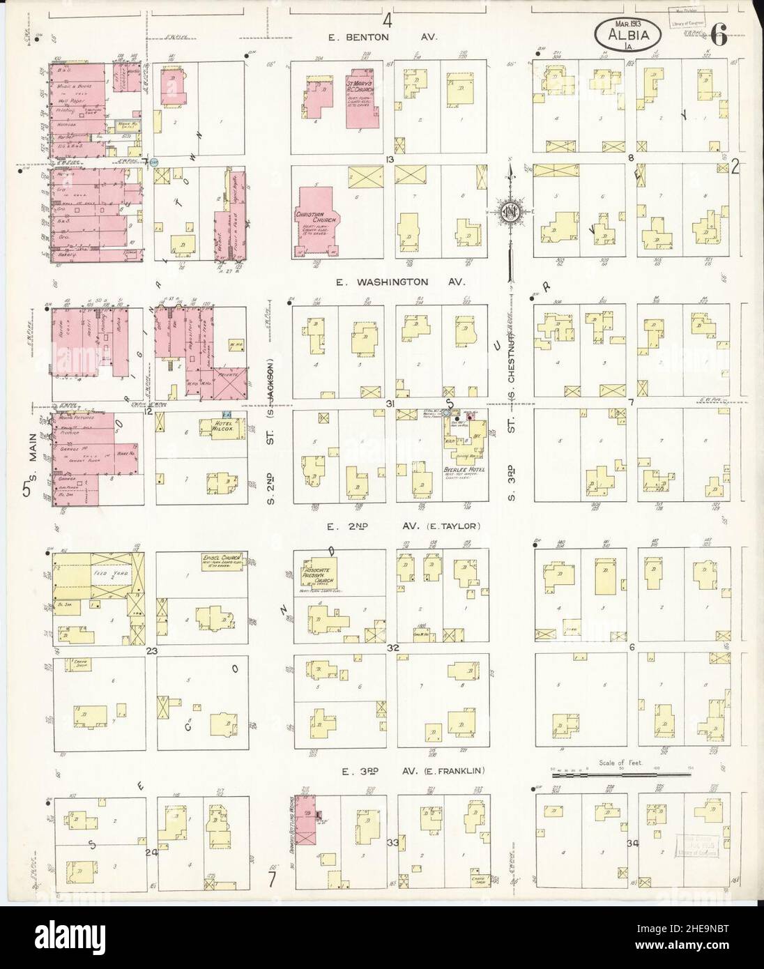 Monroe iowa map hi-res stock photography and images - Alamy