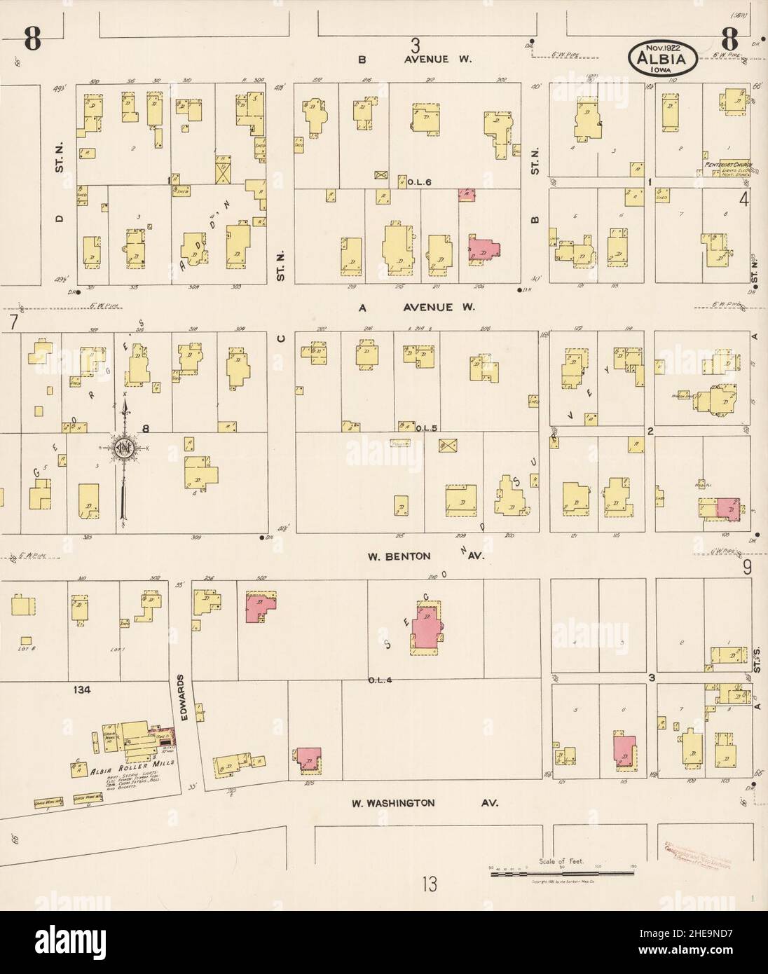 Monroe iowa map hi-res stock photography and images - Alamy