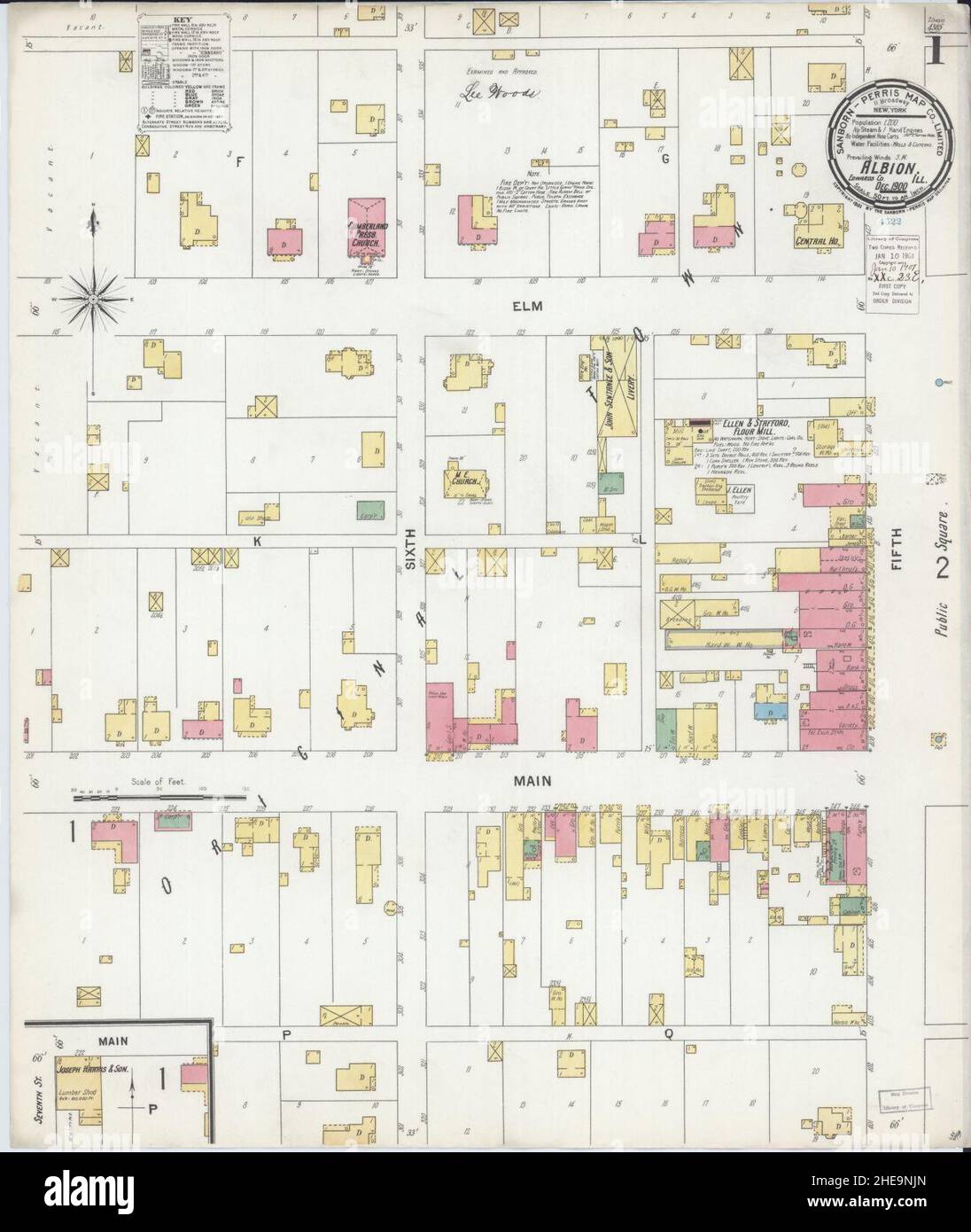 Edwards county map hi-res stock photography and images - Alamy