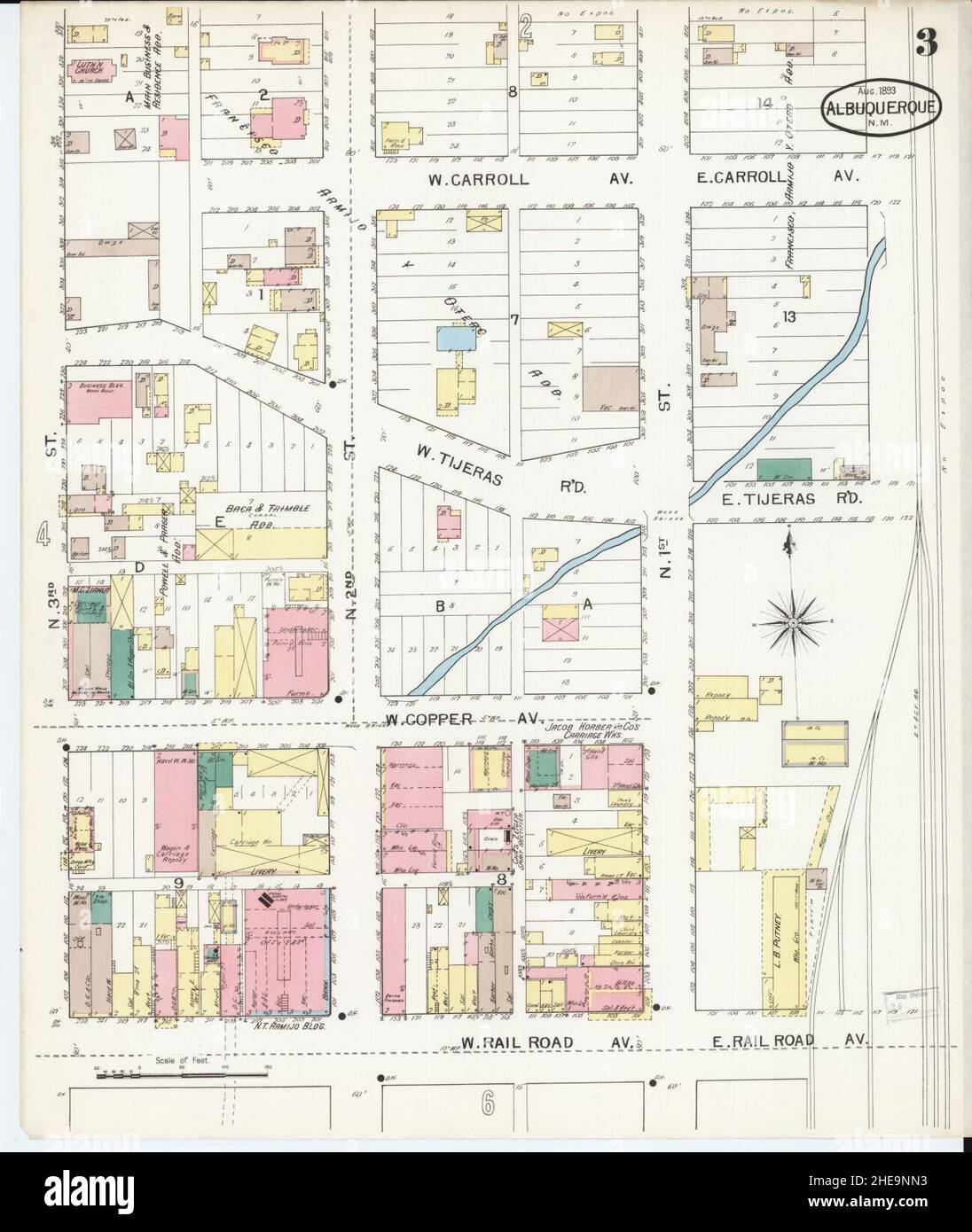 Bernalillo county map hi-res stock photography and images - Alamy
