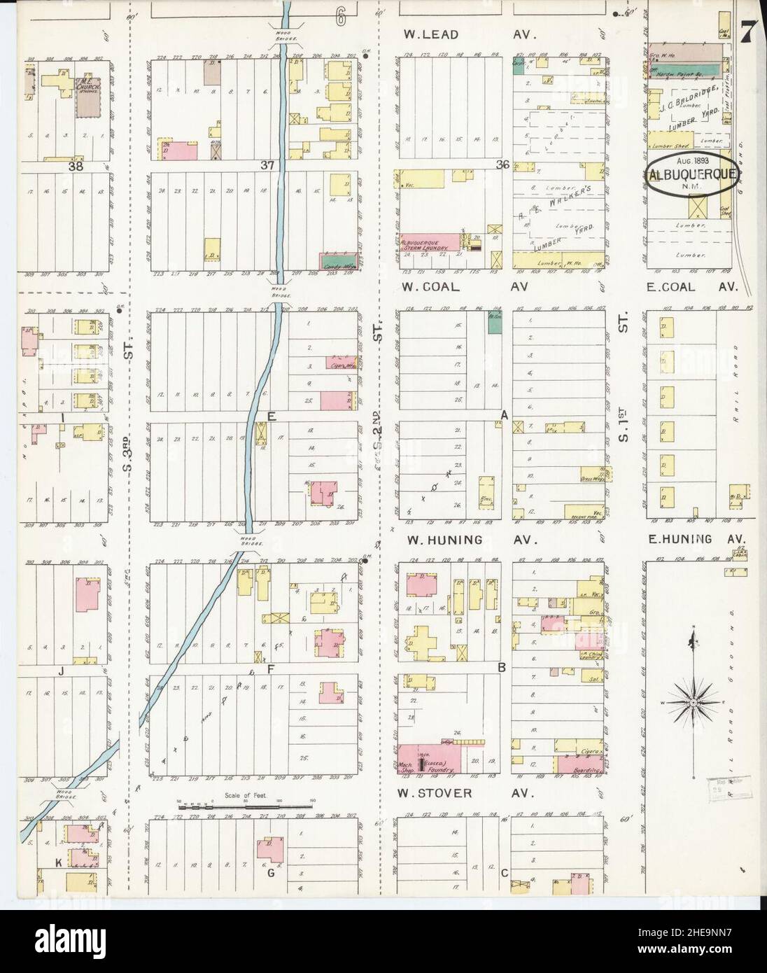 Bernalillo county map hi-res stock photography and images - Alamy