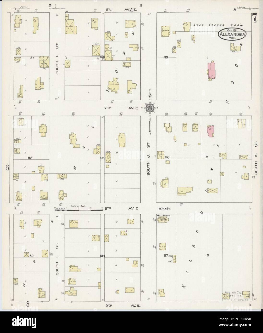 Alexandria minnesota map hi-res stock photography and images - Alamy