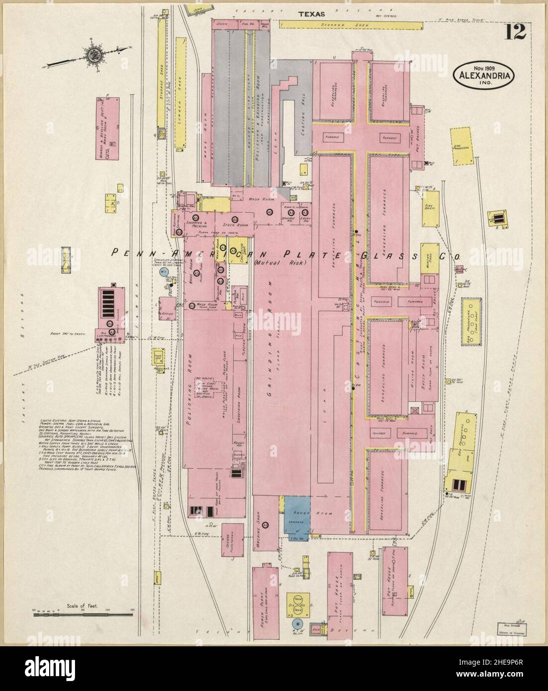 Alexandria indiana map hi-res stock photography and images - Alamy