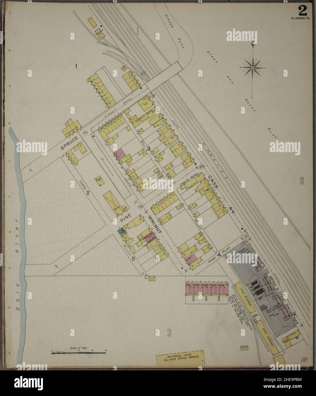 Sanborn Fire Insurance Map from Allegheny, Allegheny County ...