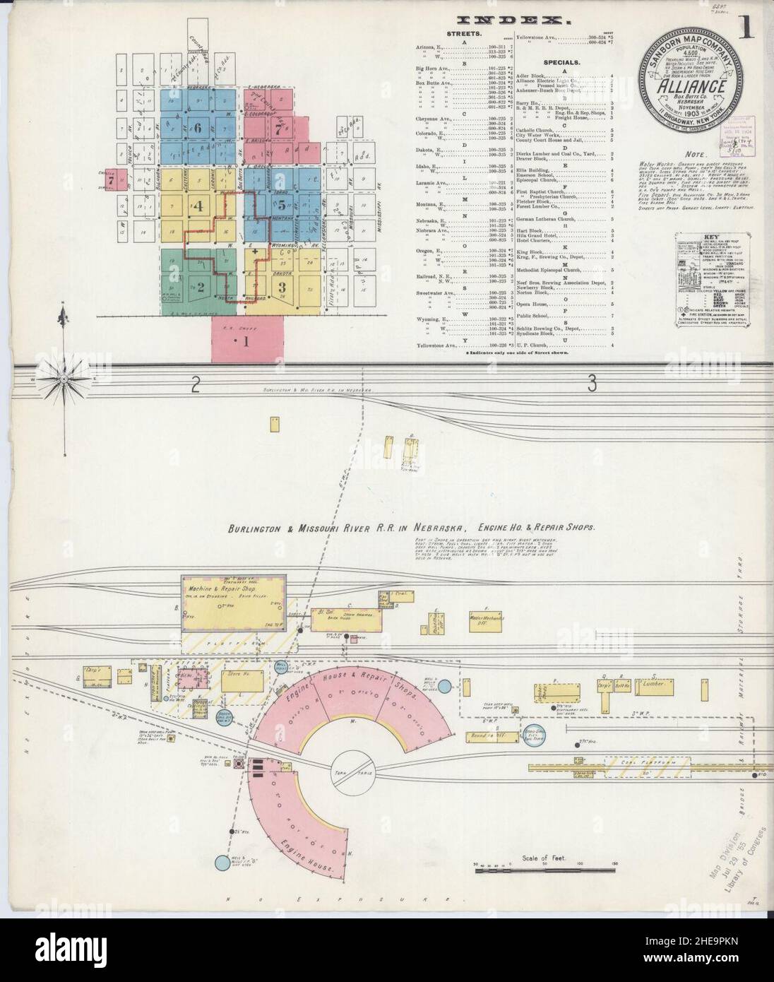 Box butte county map hi-res stock photography and images - Alamy
